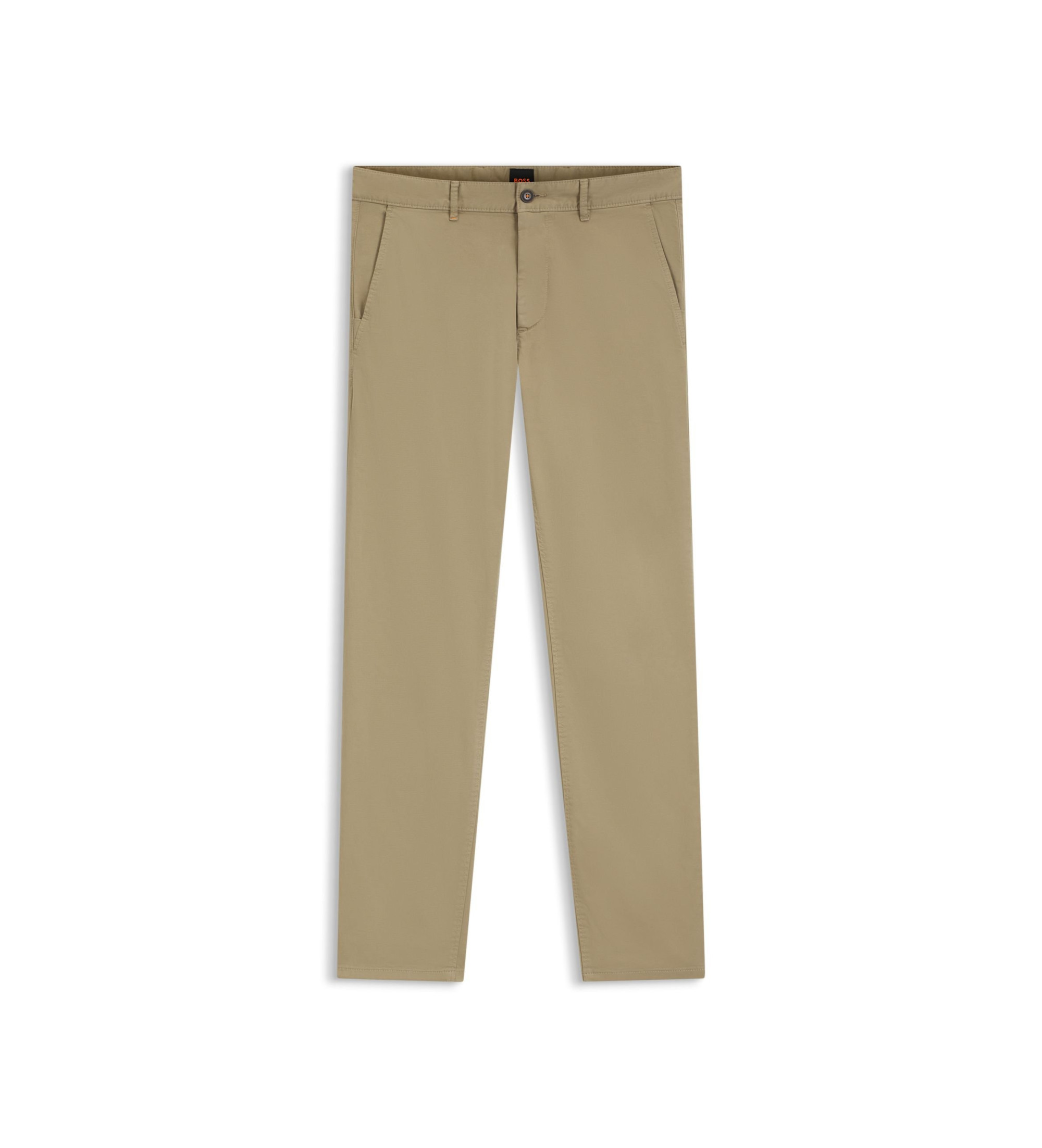 BOSS Pantaloni chino beige slim - Esdemarca Store moda, calzature e ...