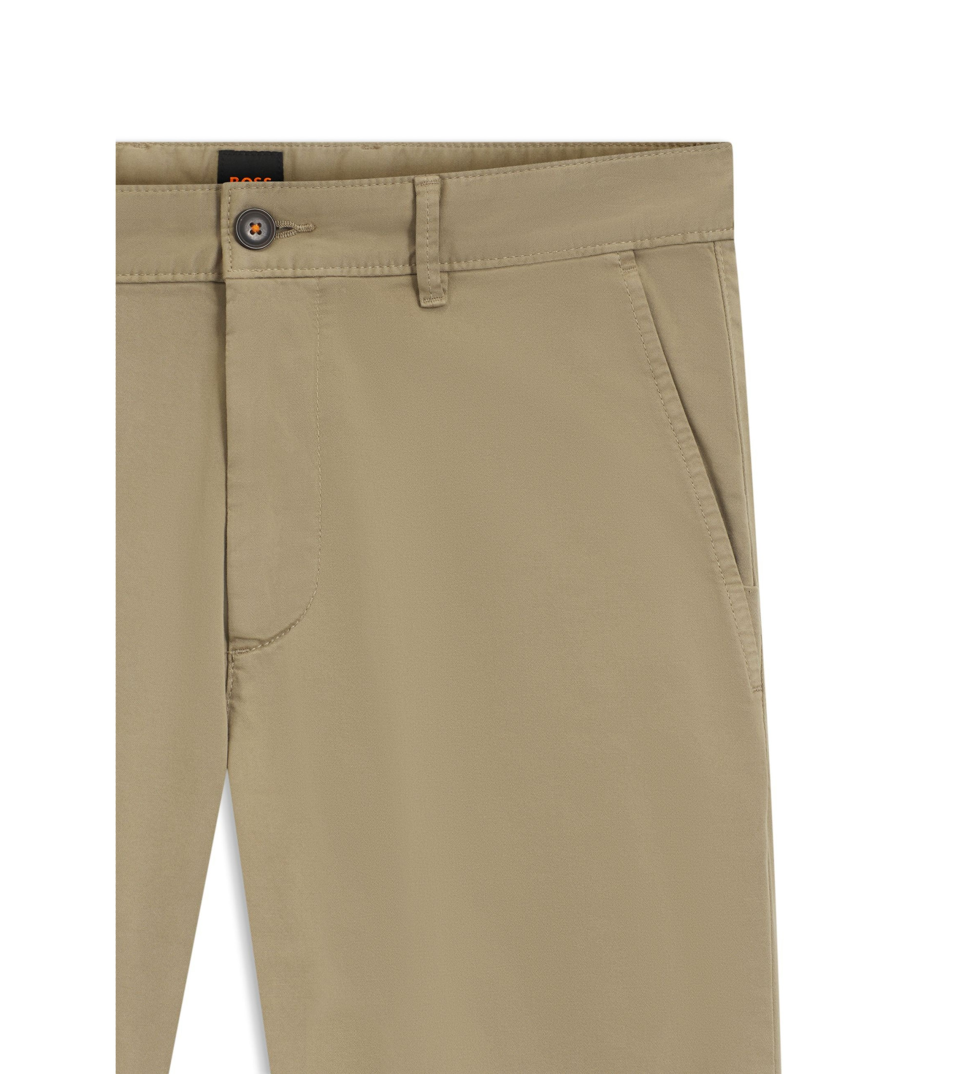 BOSS Pantaloni chino beige slim - Esdemarca Store moda, calzature e ...