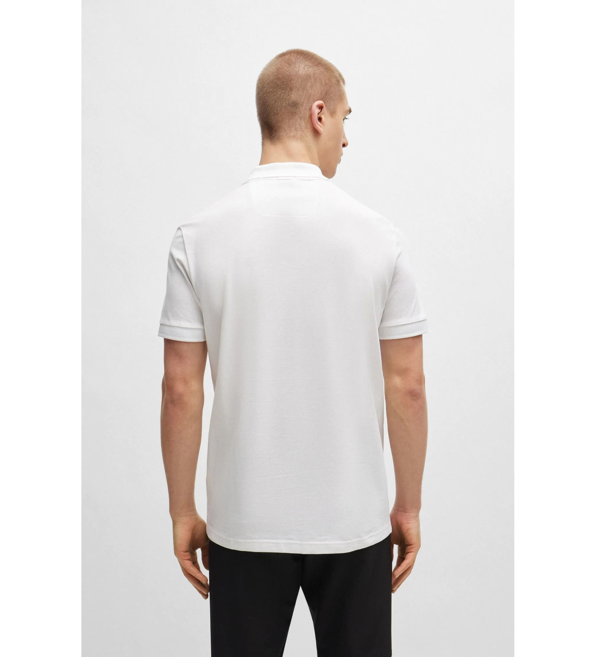 BOSS Polo Pio white - Esdemarca Store fashion, footwear and accessories ...