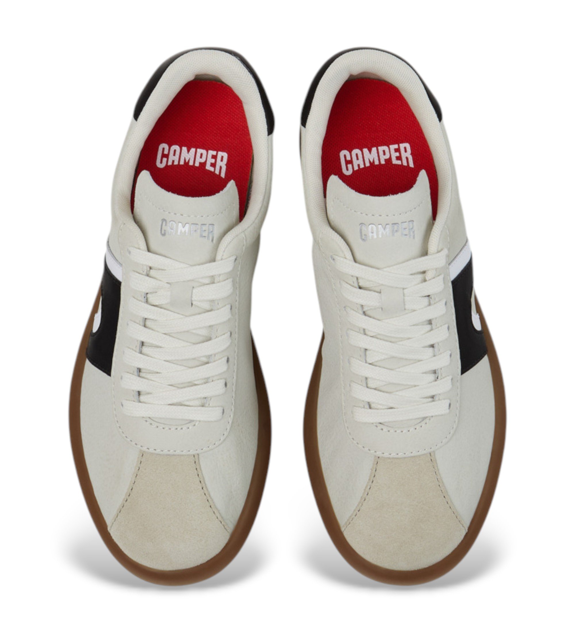 Camper Zapatillas de Piel Pelotas Soller blanco - Tienda Esdemarca ...