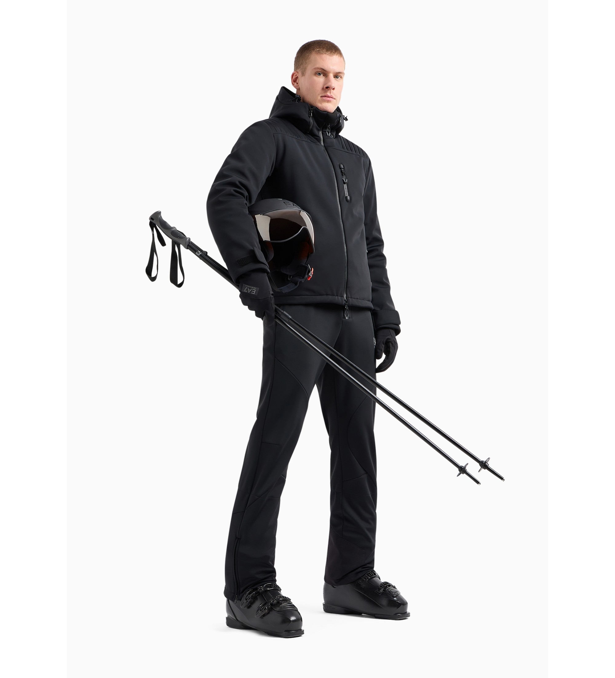 EA7 Pantalon de ski noir Esdemarca Store mode chaussures et accessoires chaussures de grandes marques et chaussures de createurs