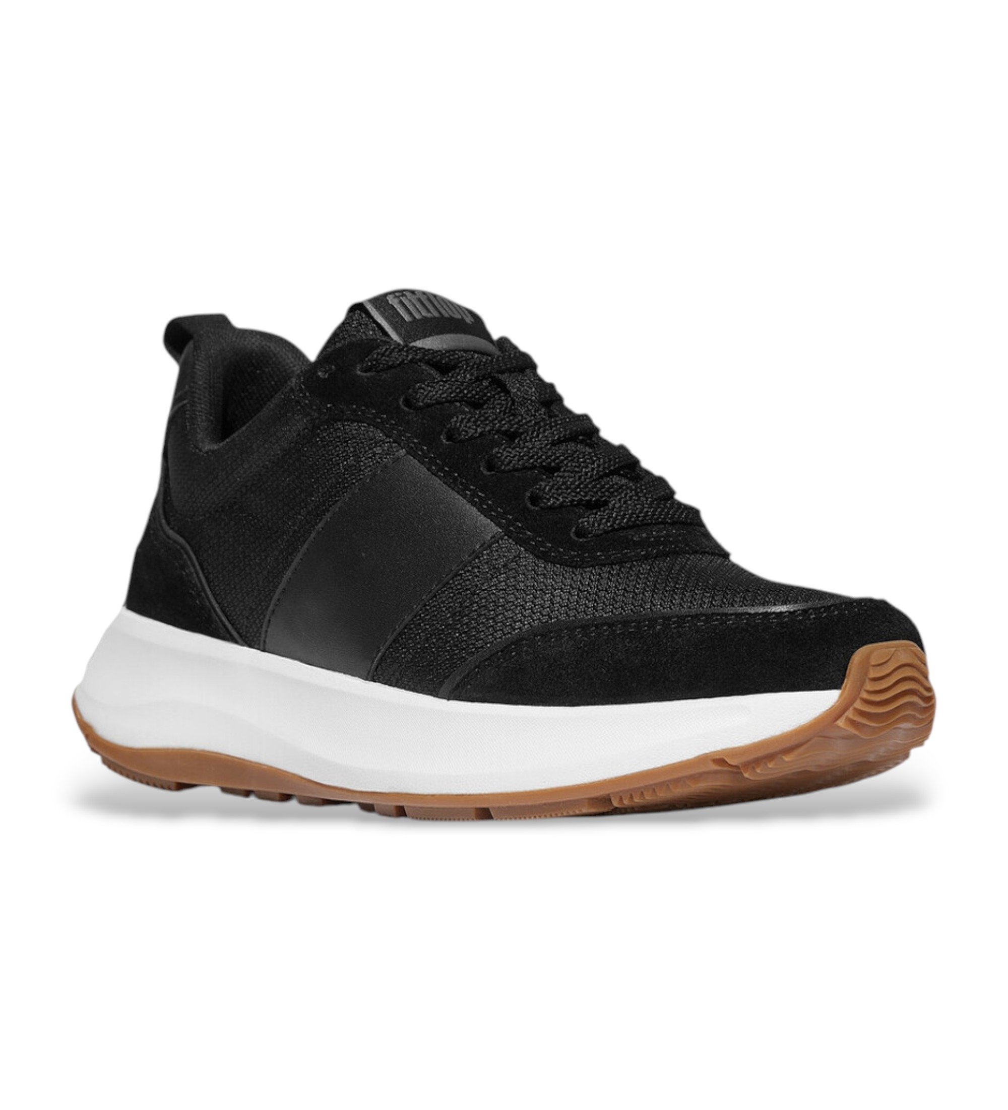 Fitflop Zapatillas de piel Flow negro - Tienda Esdemarca calzado, moda ...