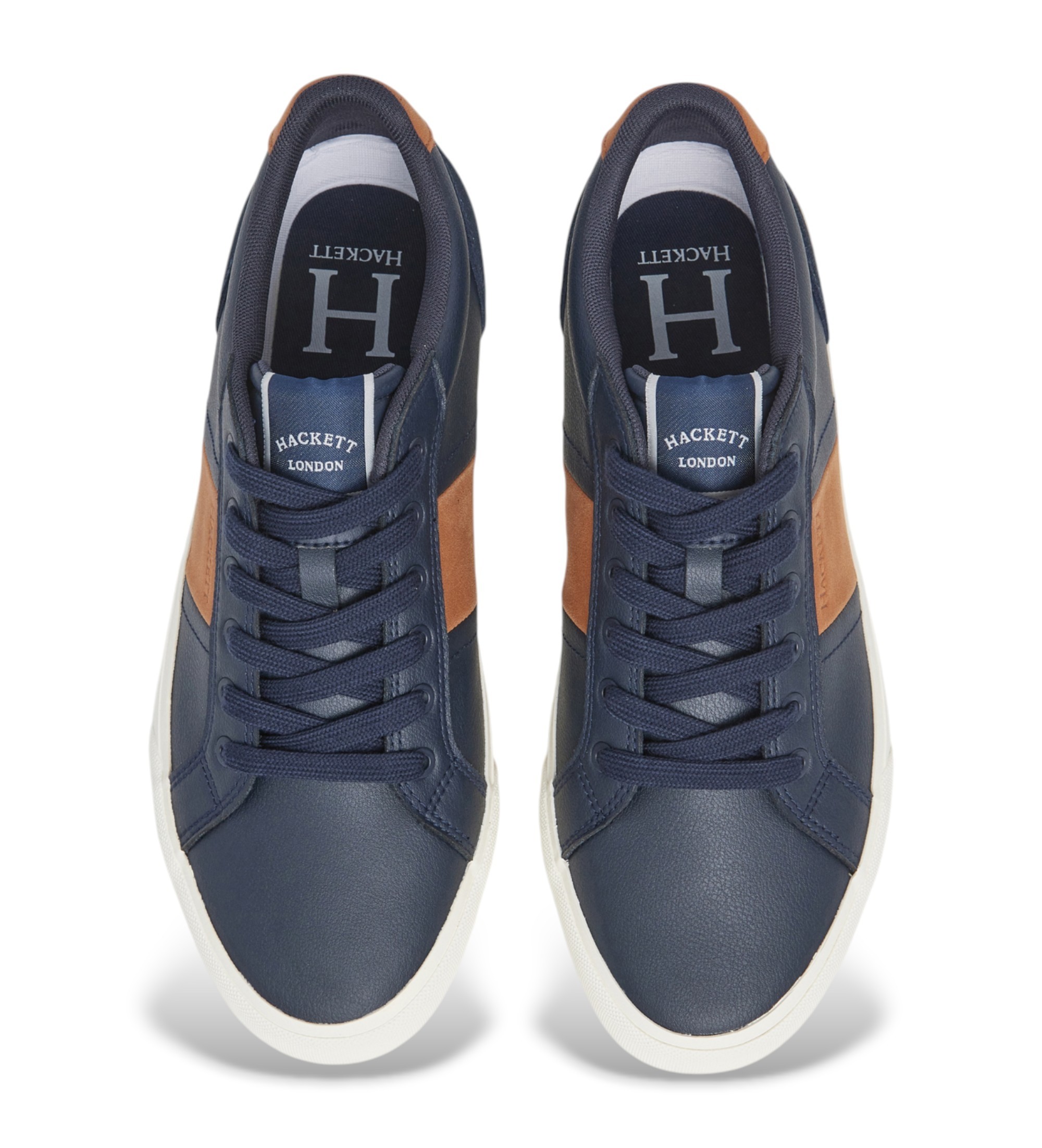 Hackett London Blake Max Leather Sneakers navy - Esdemarca Store ...