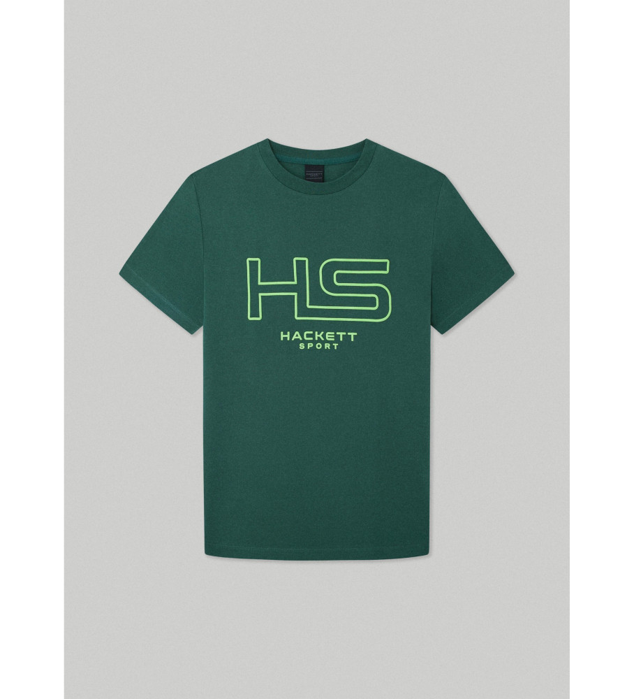 Hackett London Hs Logo T-shirt green - Esdemarca Store fashion ...
