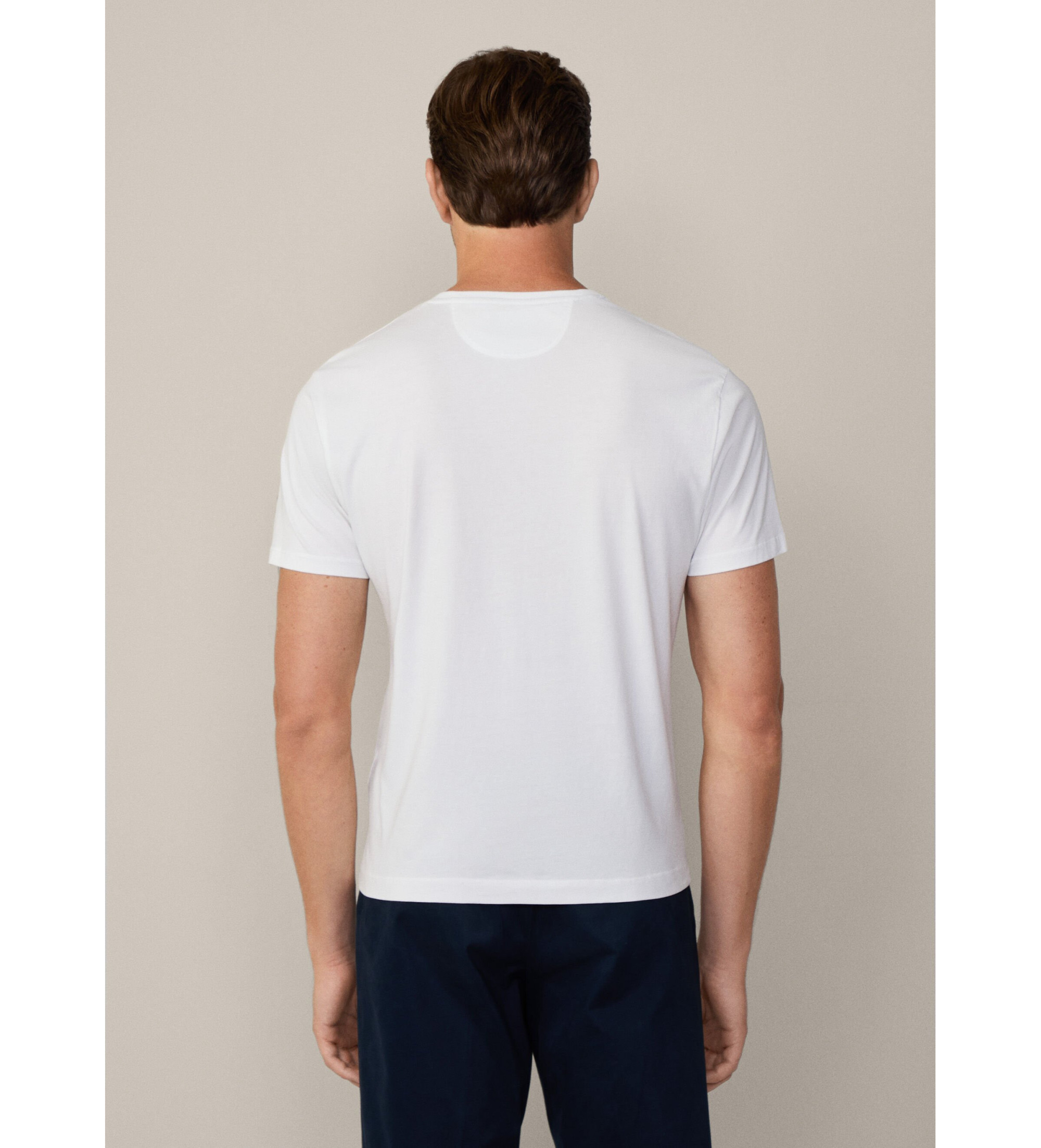 Hackett London Camiseta pima fit clásico blanco - Tienda Esdemarca ...