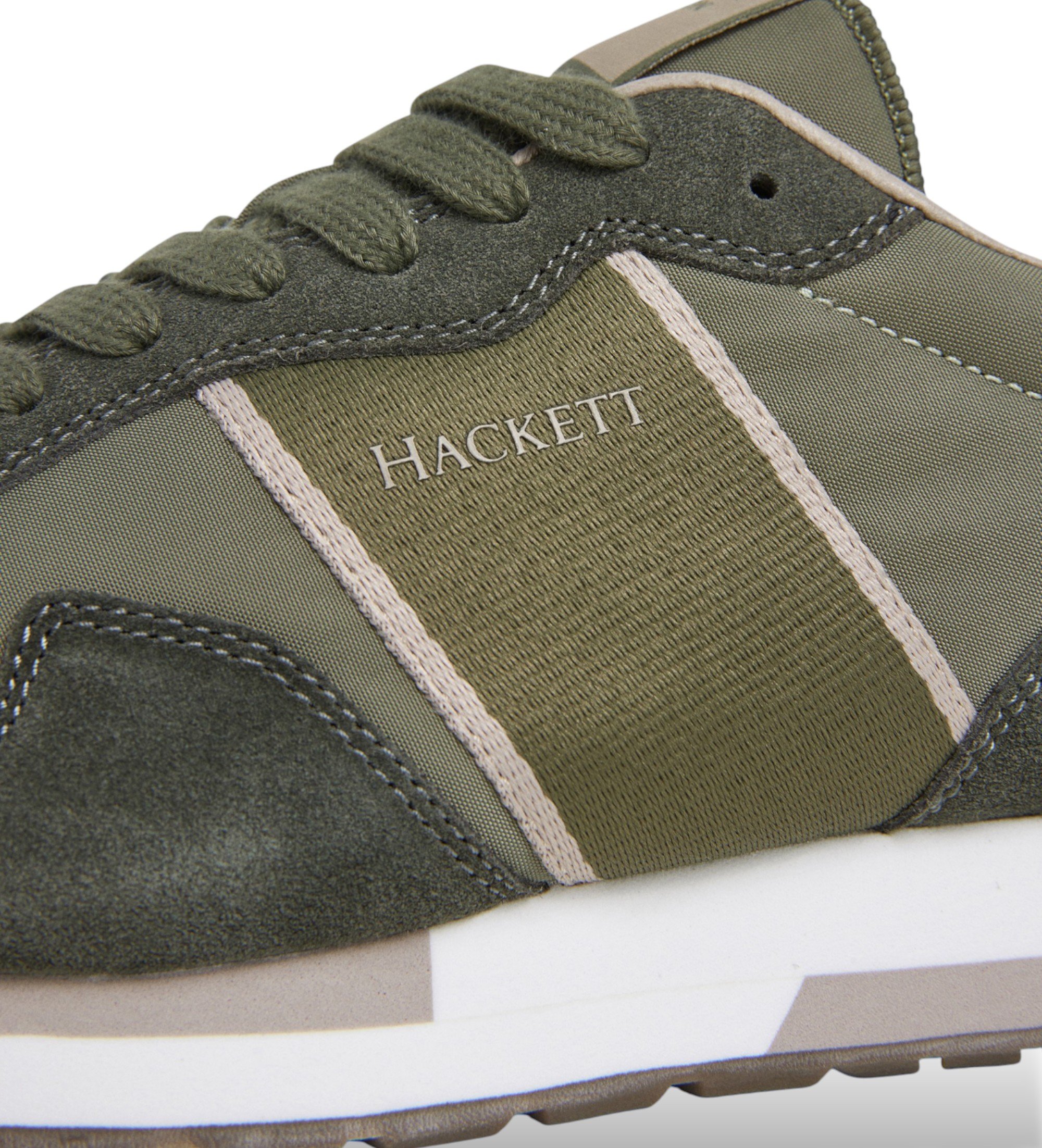 Hackett London Zapatillas Keston Heritage verde - Tienda Esdemarca ...