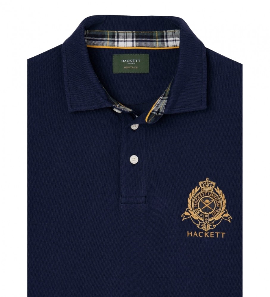 Hackett London Polo Heritage Logo marino - Tienda Esdemarca calzado, moda y complementos ...