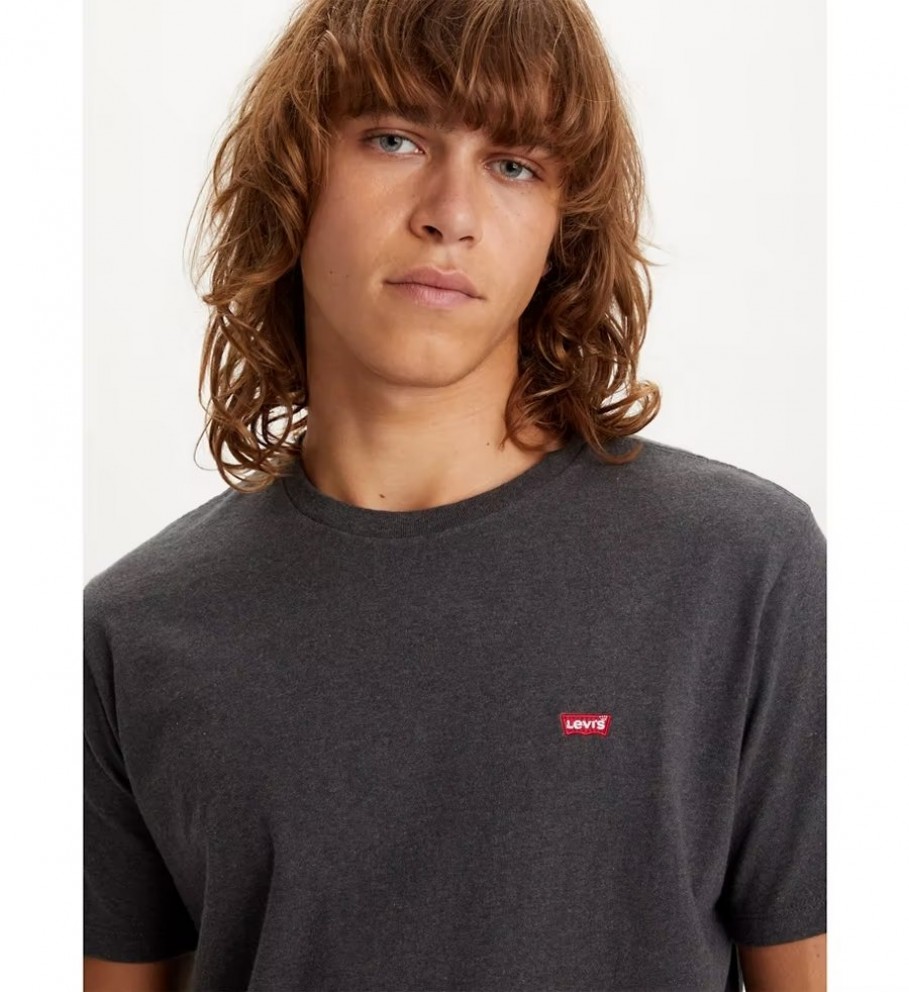 Levi's Camiseta Housemark Original gris oscuro - Tienda Esdemarca ...