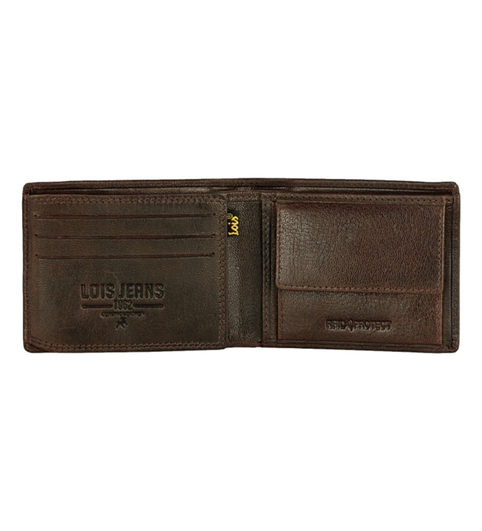 Lois Jeans Cartera de piel RFID 202611 color marron - Tienda Esdemarca ...
