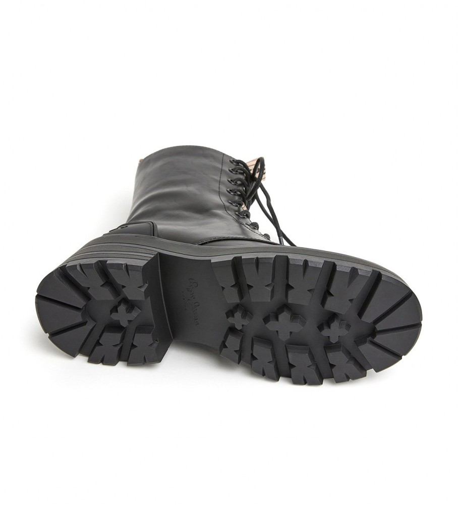 Pepe Jeans Botines Soda Block negro - Tienda Esdemarca calzado, moda y ...