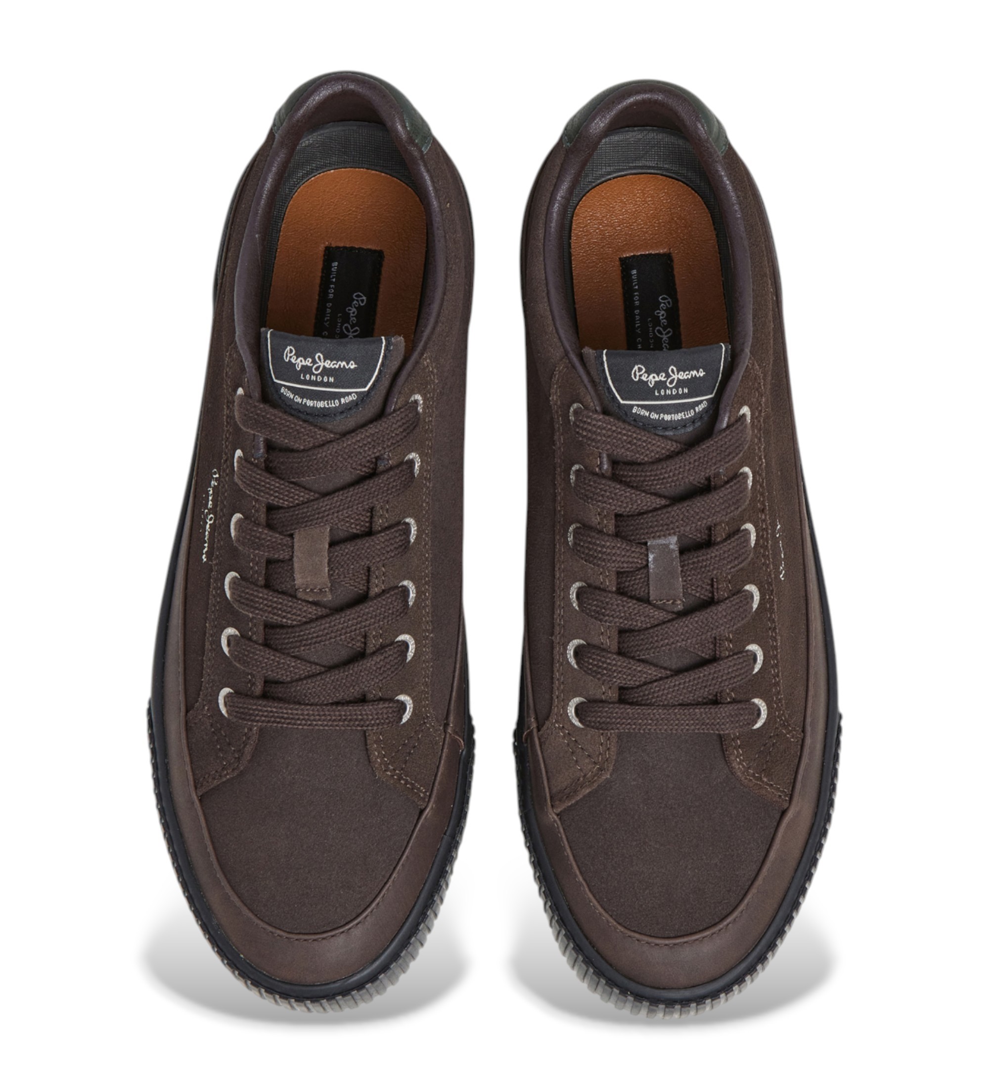 Pepe Jeans Ben Evolution Leather Sneakers brown - Esdemarca Store ...