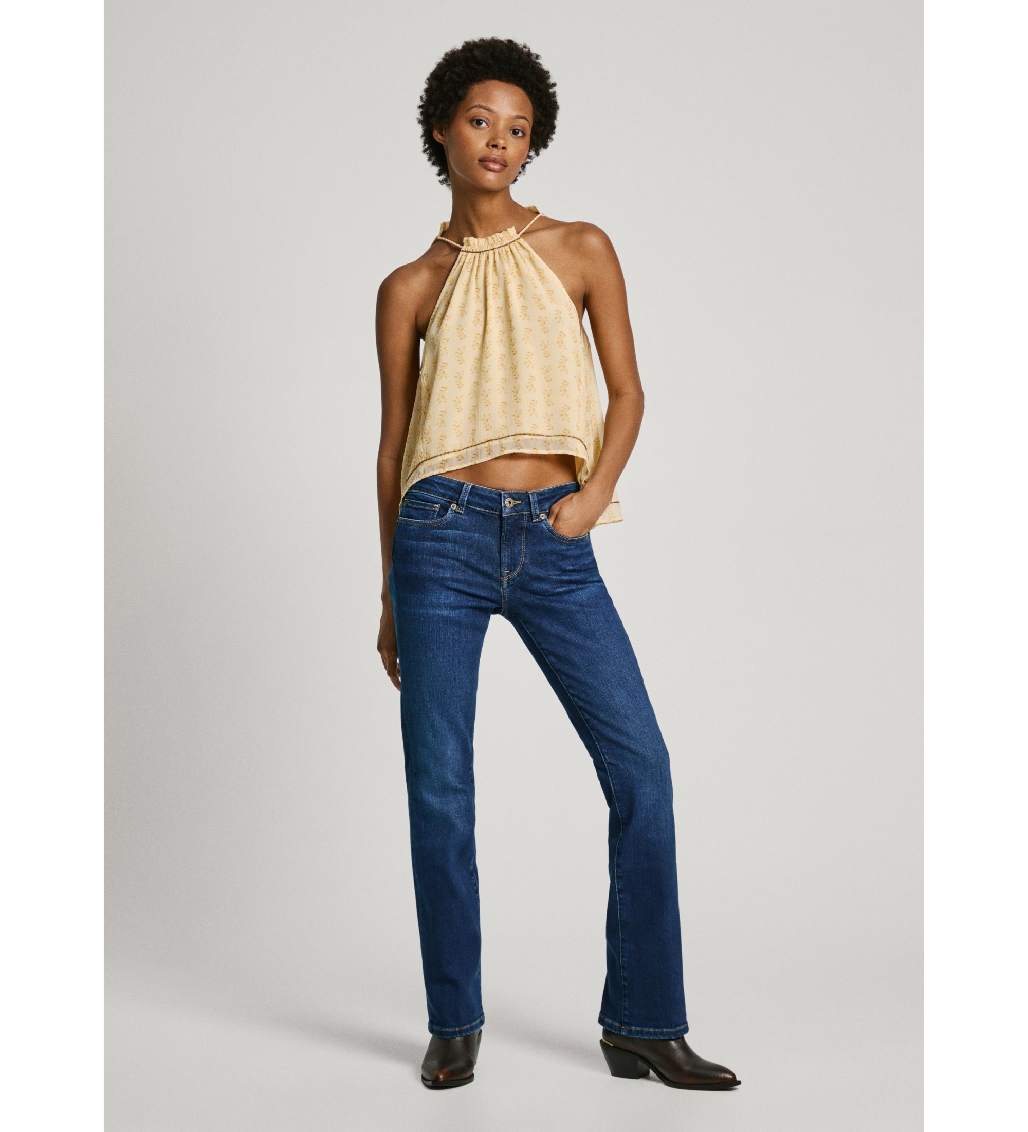 Pepe Jeans Jeans Bootcut Lw blue - Esdemarca Store fashion, footwear ...