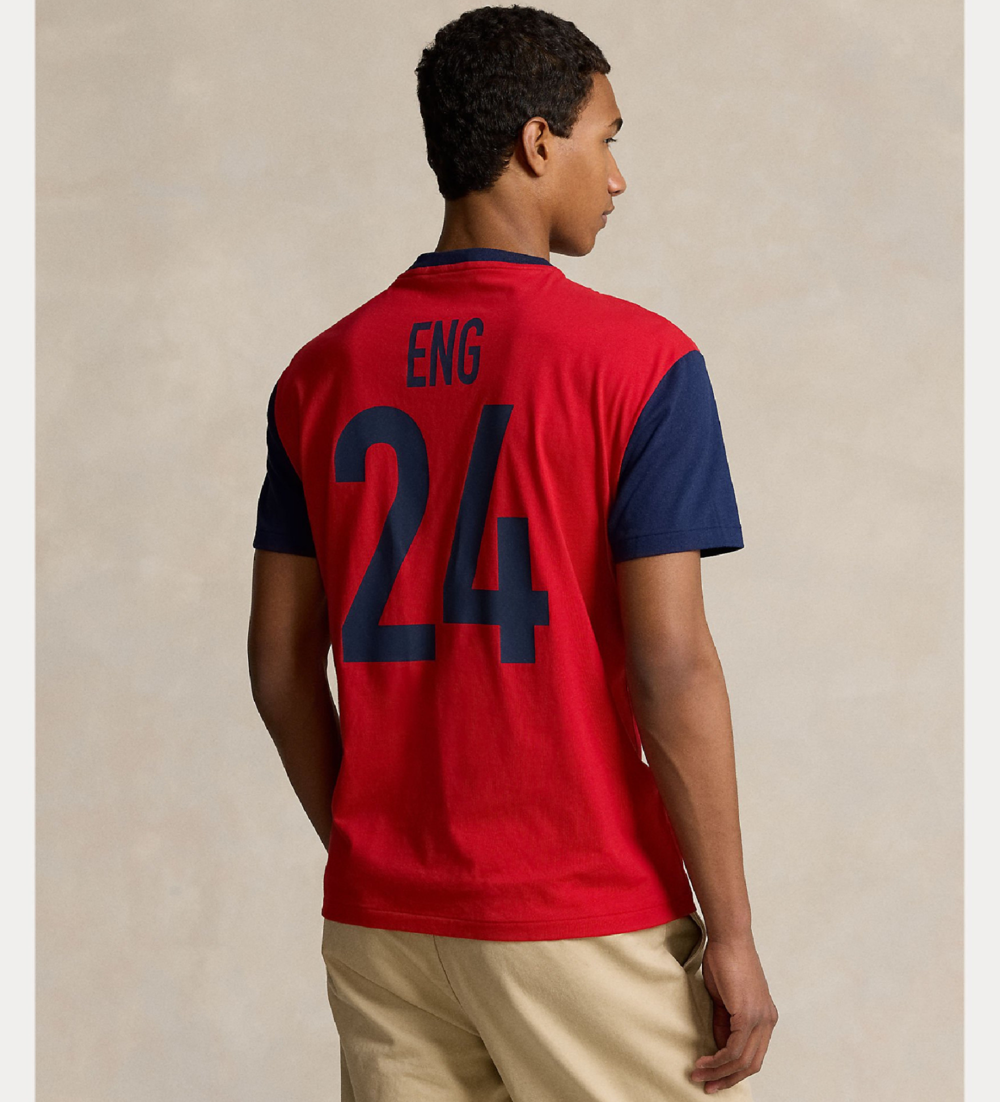 Polo Ralph Lauren Camiseta Classic Fit Inglaterra rojo - Tienda Esdemarca calzado, moda y ...