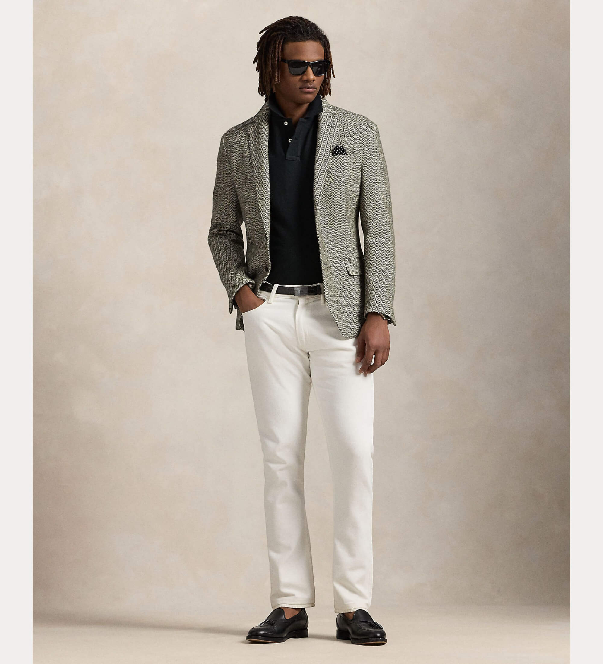 Polo Ralph Lauren Schwarzes Piqué-Poloshirt - Esdemarca Geschäft für ...