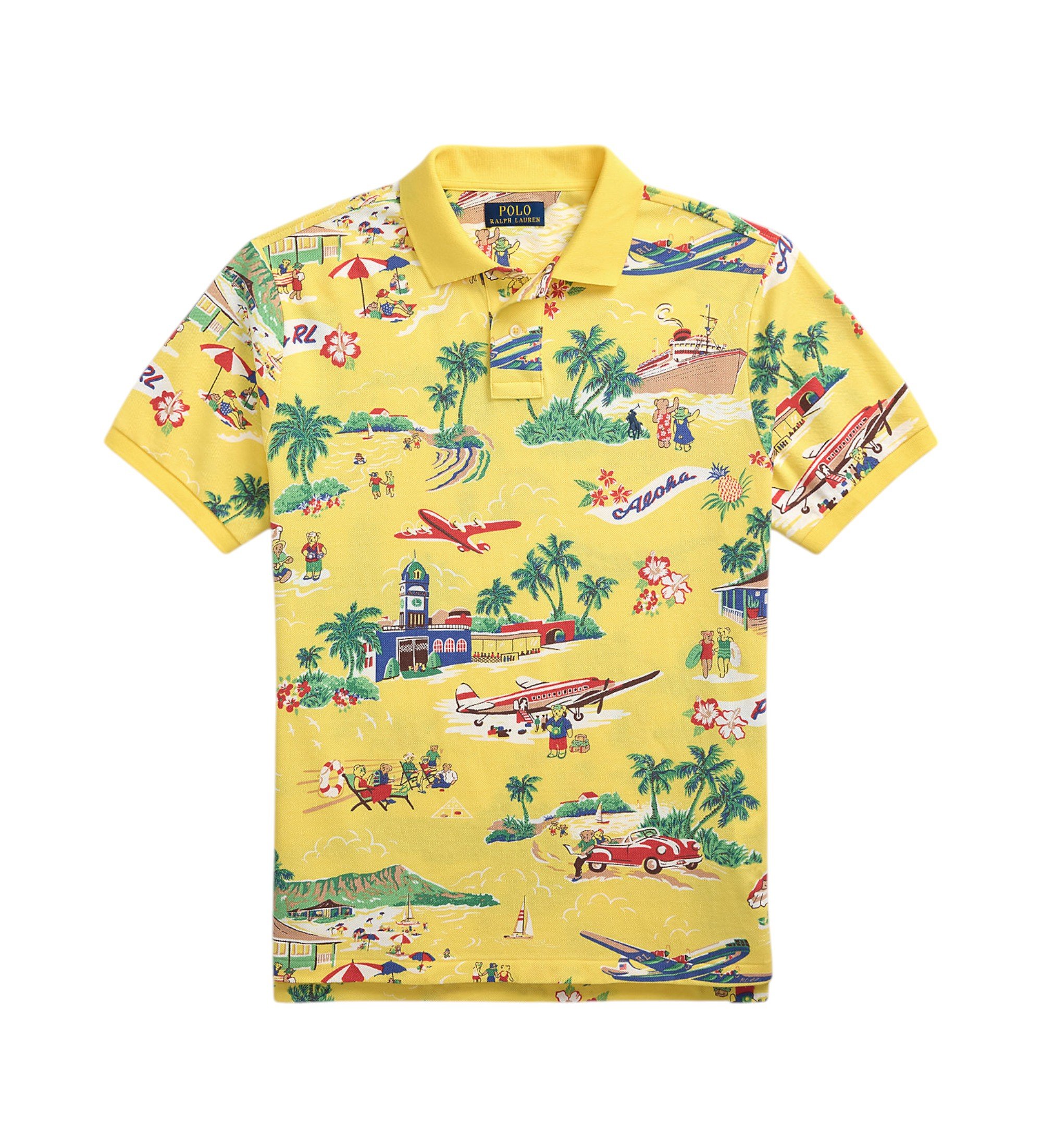 Polo Ralph Lauren Polo slim amarillo - Tienda Esdemarca calzado, moda y complementos - zapatos ...