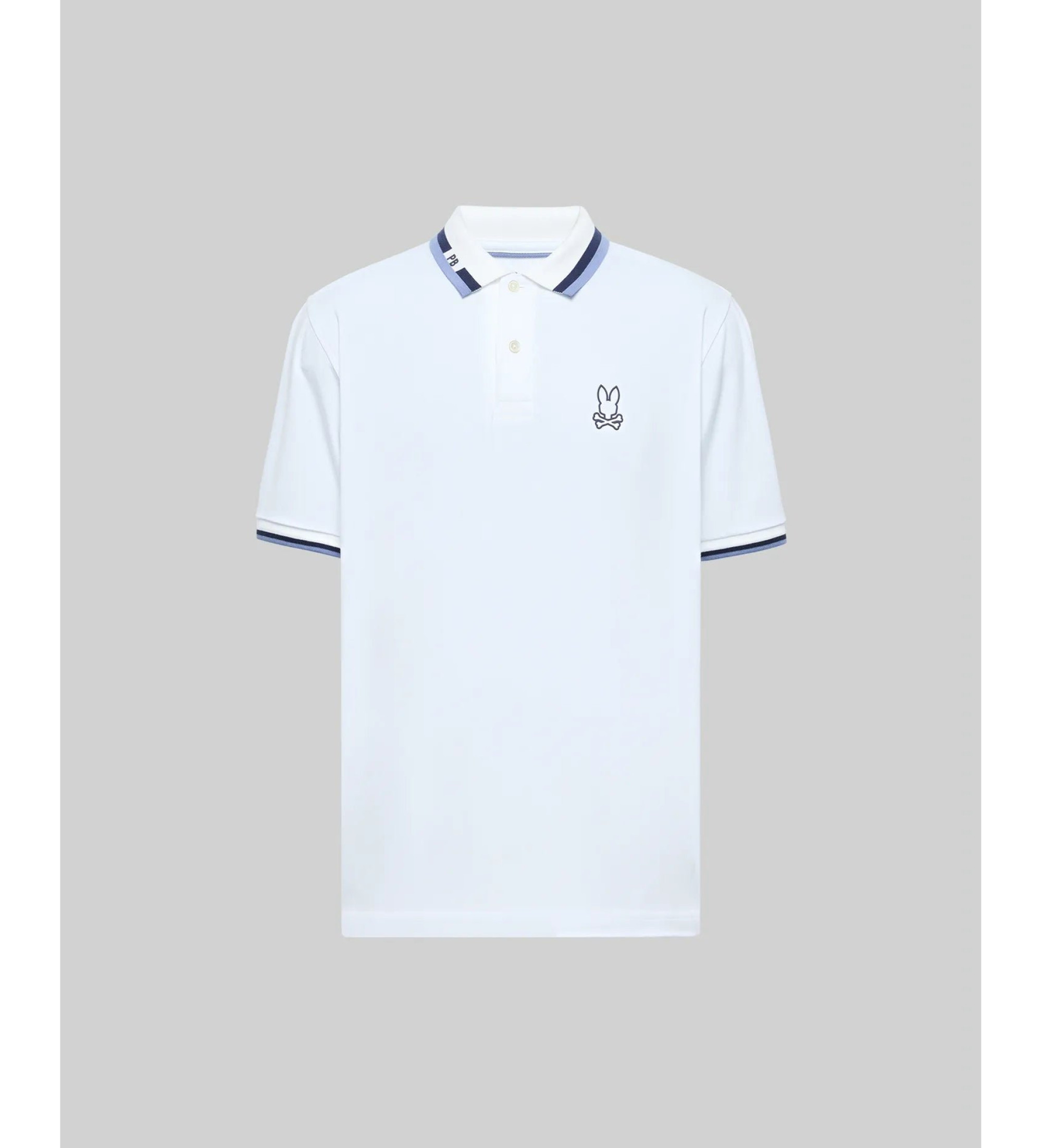 Psycho Bunny Polo Chris blanco - Tienda Esdemarca calzado, moda y ...