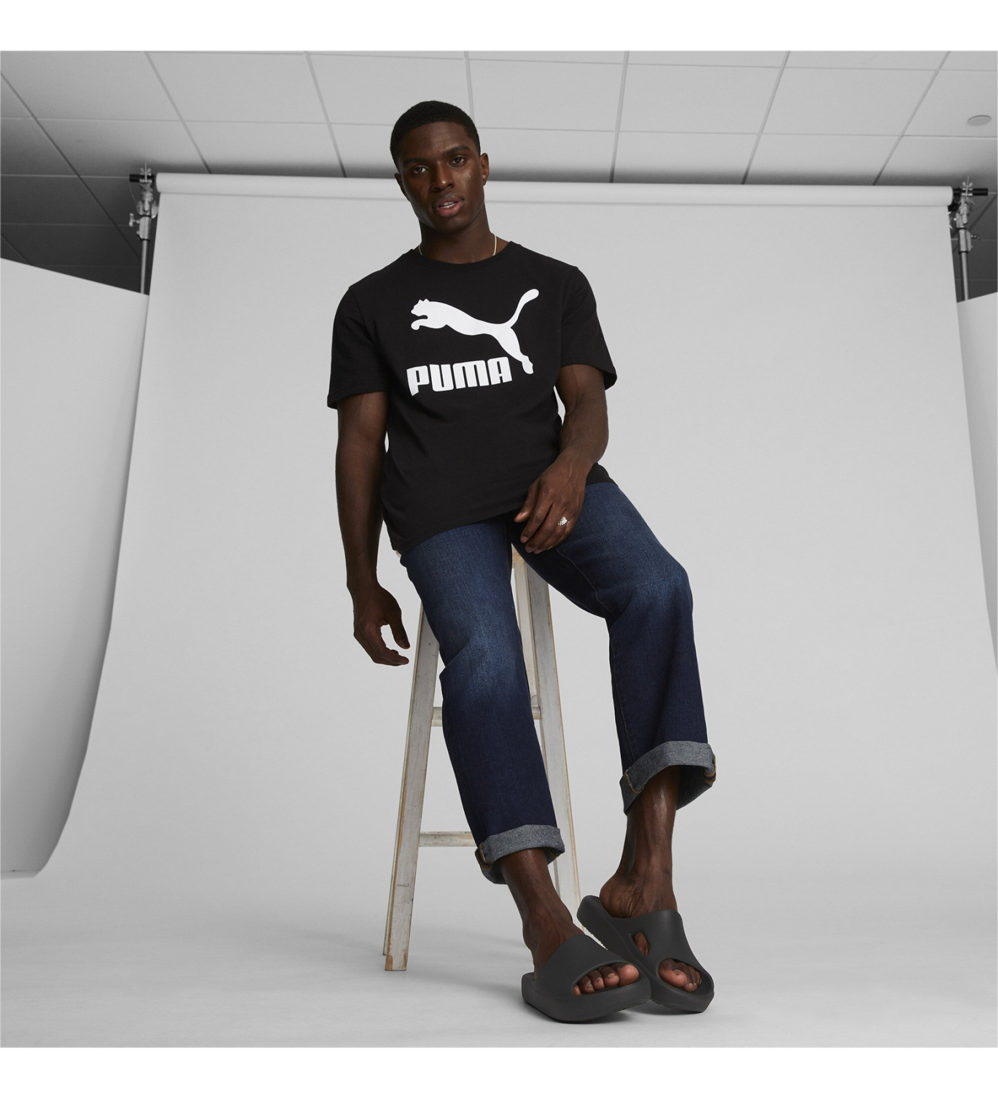 Puma Shibui Cat Sandals black - ESD Store fashion, footwear and ...