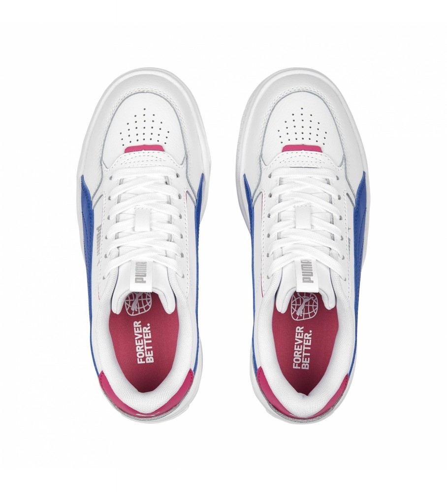 Puma Zapatillas Karmen Rebelle Azul, Blanco -Altura Plataforma 4,5cm ...