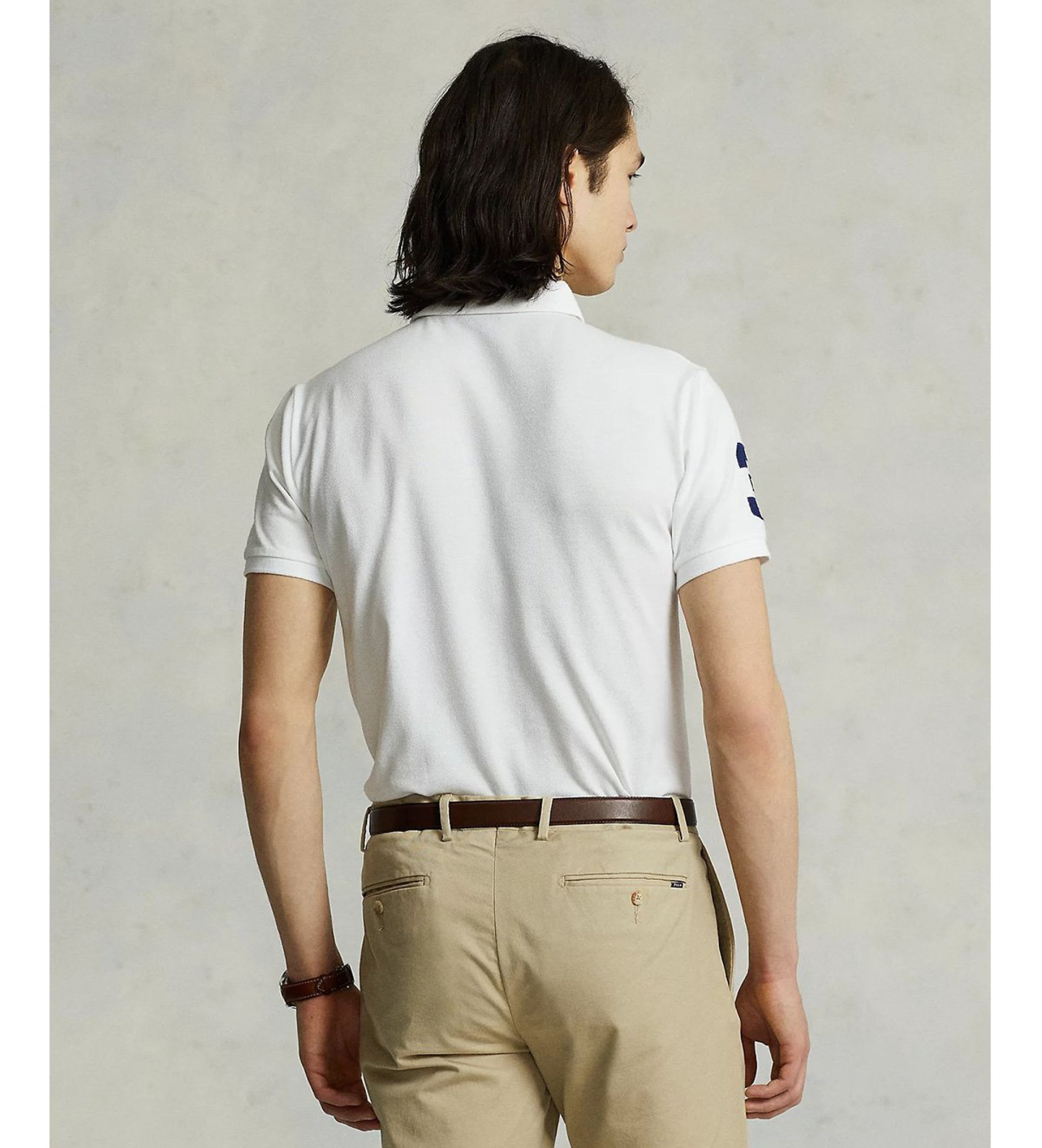 Polo Ralph Lauren Polo Custom Slim Fit blanco - Tienda Esdemarca calzado, moda y complementos ...