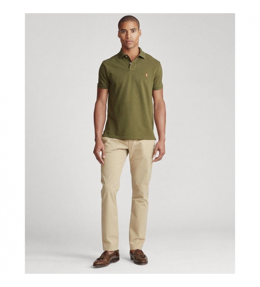 Polo Ralph Lauren Polo de piqué verde - Tienda Esdemarca calzado, moda y complementos - zapatos ...