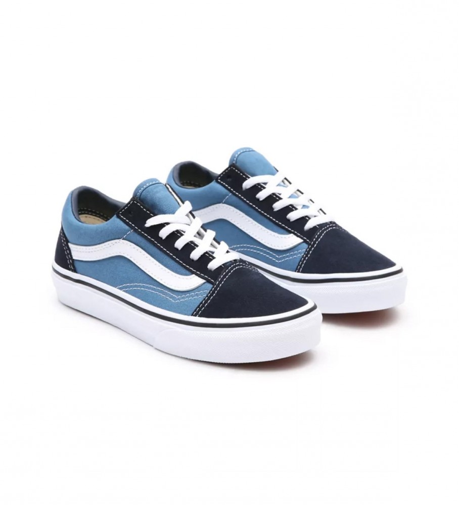 Vans Zapatillas Junior Old Skool Azul - Tienda Esdemarca calzado, moda ...