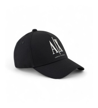 Armani Exchange Cap Letras noir Esdemarca Store mode chaussures et accessoires chaussures de grandes marques et chaussures de createurs