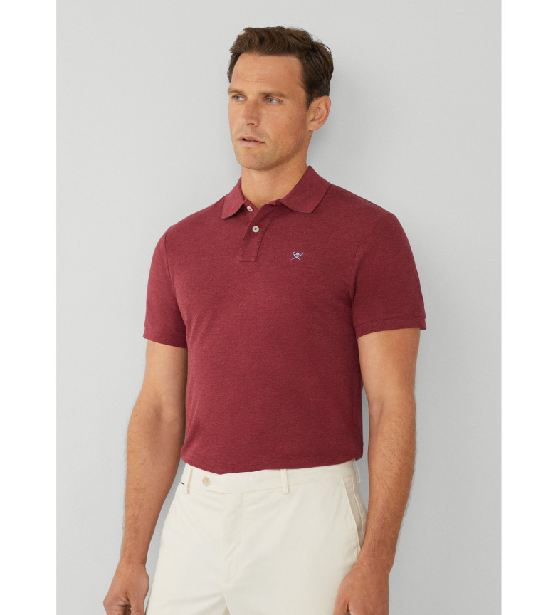 Hackett London Polo Slim Fit granate - Tienda Esdemarca calzado, moda y complementos - zapatos ...