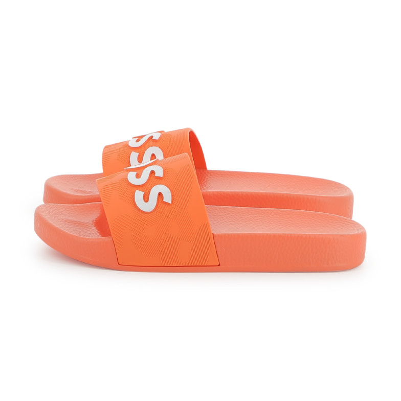BOSS Orange embossed effect flip flops - Esdemarca Store fashion ...