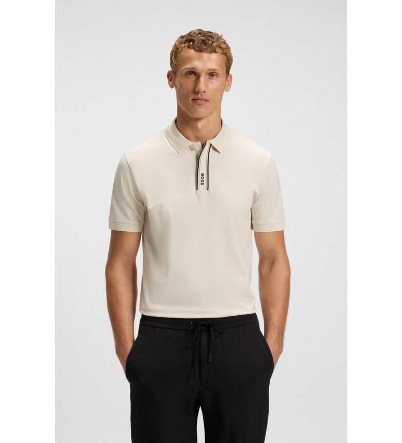 BOSS Paddy Goc beige polo shirt - Esdemarca Store fashion, footwear and ...