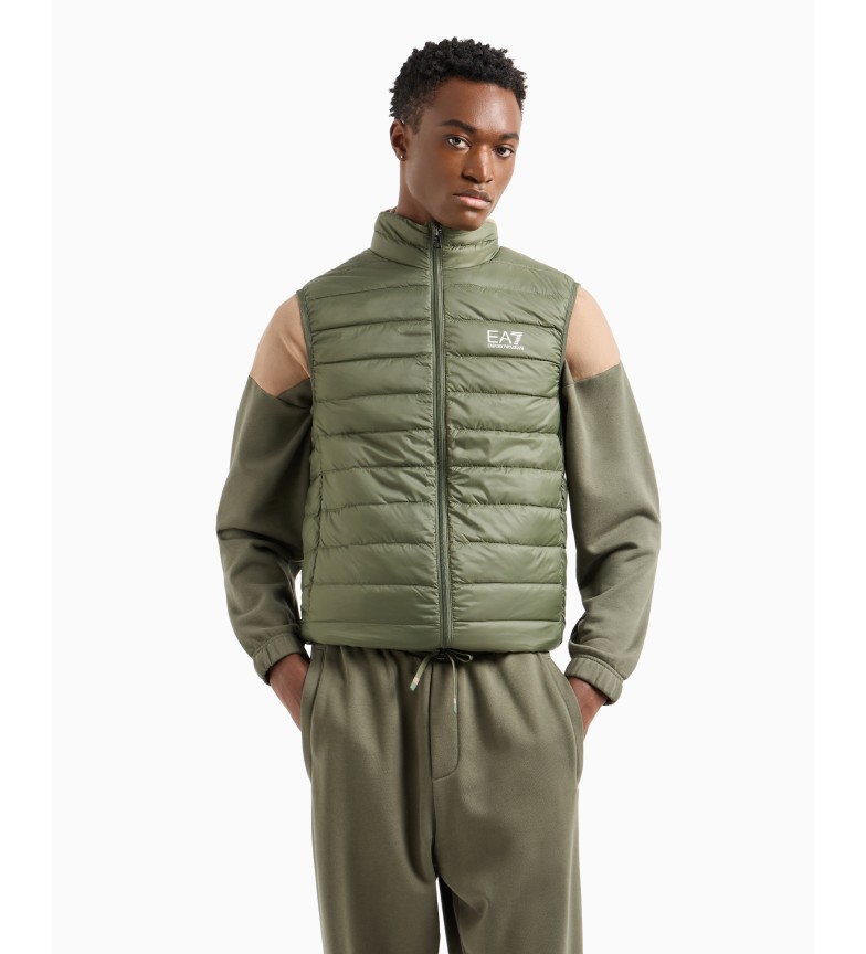 EA7 Chaleco plegable Core Identity verde - Tienda Esdemarca calzado, moda y complementos ...