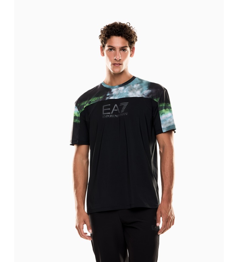 EA7 Ventus7 Dynamic Athlete T-Shirt black - Esdemarca Store fashion ...