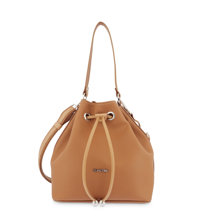 El Potro Bolso de piel Angula marrón - Tienda Esdemarca calzado, moda y ...