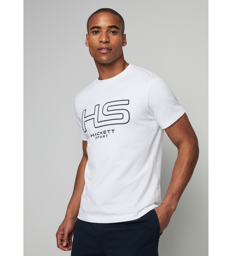 Hackett London Hs Logo T-shirt white - Esdemarca Store fashion ...