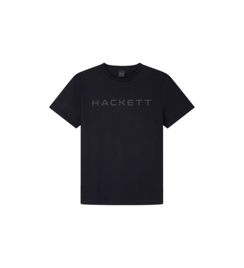 Hackett London Camiseta Básica Negro - Tienda Esdemarca calzado, moda y complementos - zapatos ...