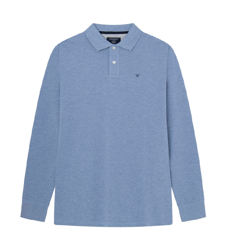 Hackett London Polo Classic Fit Logo Ls azul - Tienda Esdemarca calzado, moda y complementos ...