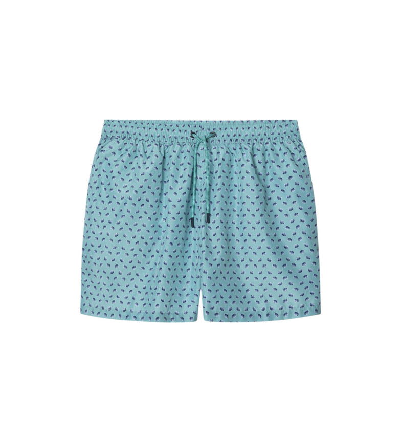 Hackett London MIini shell turquoise swimming costume - Esdemarca Store ...