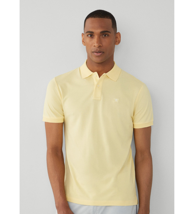 Hackett London Polo Slim Fit Logo amarillo - Tienda Esdemarca calzado, moda y complementos ...