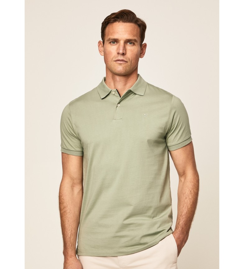 Hackett London Polo Algodón Verde - Tienda Esdemarca calzado, moda y complementos - zapatos de ...