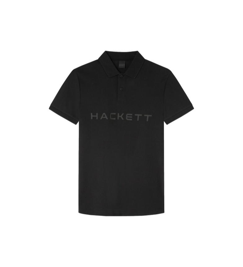 Hackett London Polo Maxi Logo Negro - Tienda Esdemarca calzado, moda y complementos - zapatos de ...