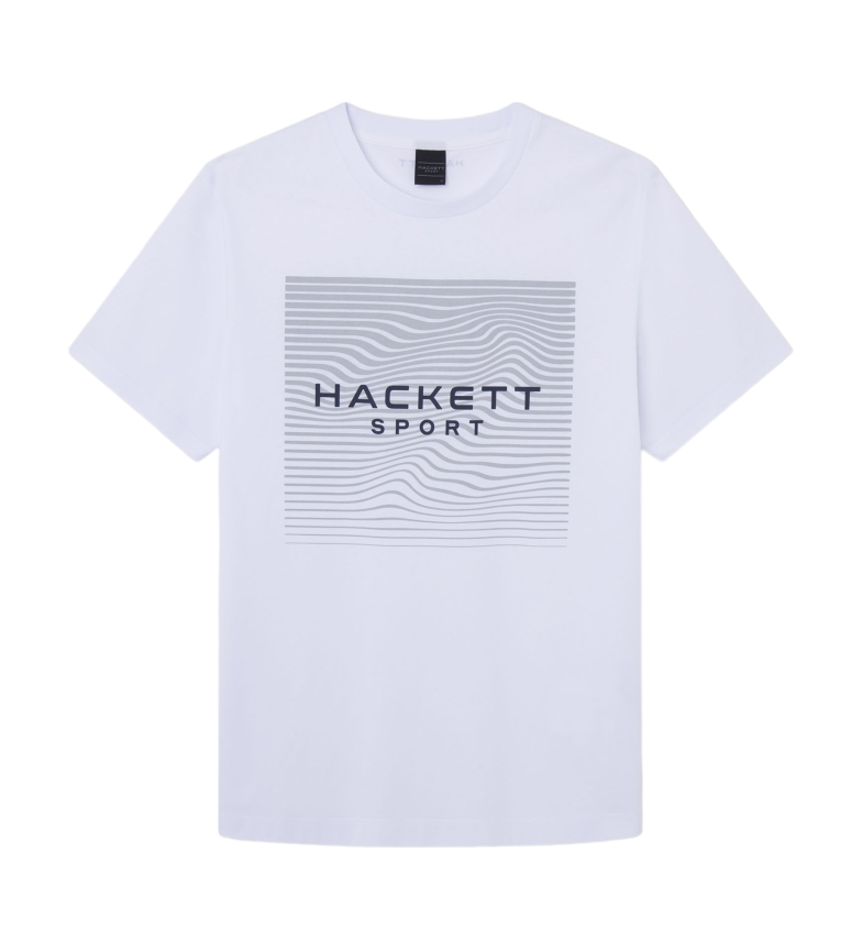 Hackett London Camiseta Hs Vector Graphic blanco - Tienda Esdemarca calzado, moda y complementos ...