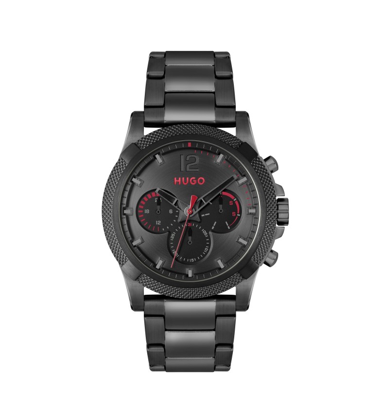 HUGO Analogue watch Impress black - Esdemarca Store fashion, footwear ...