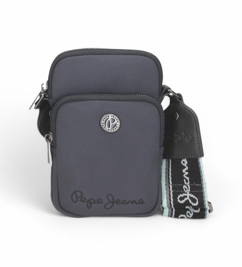 Pepe Jeans Corin grey shoulder bag mobile phone holder - Esdemarca ...