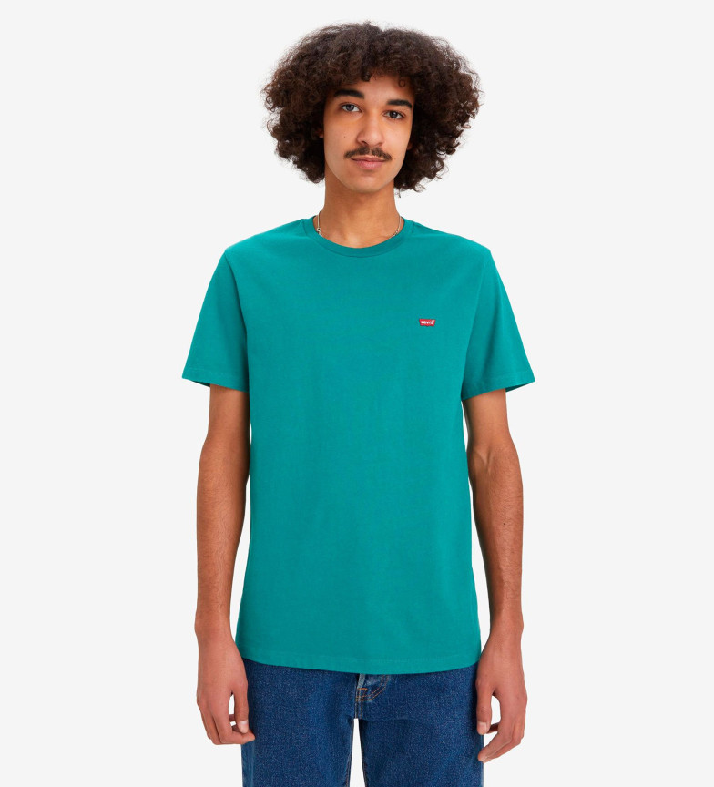 Levi's Camiseta Original verde - Tienda Esdemarca calzado, moda y complementos - zapatos de ...