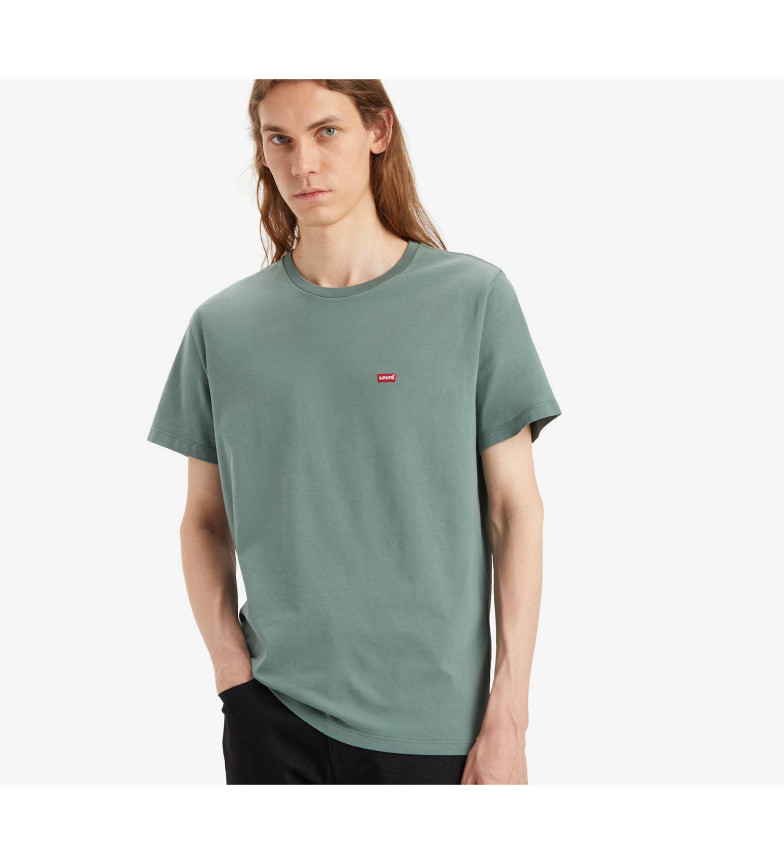 Levi's Camiseta Original verde - Tienda Esdemarca calzado, moda y complementos - zapatos de ...