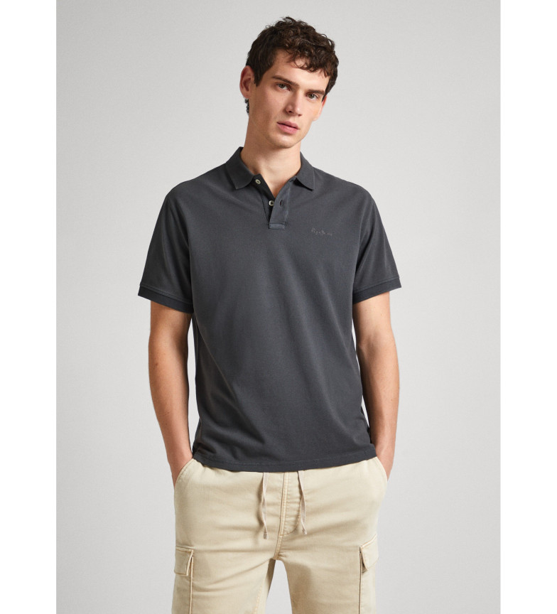 Pepe Jeans Polo New Oliver negro - Tienda Esdemarca calzado, moda y ...