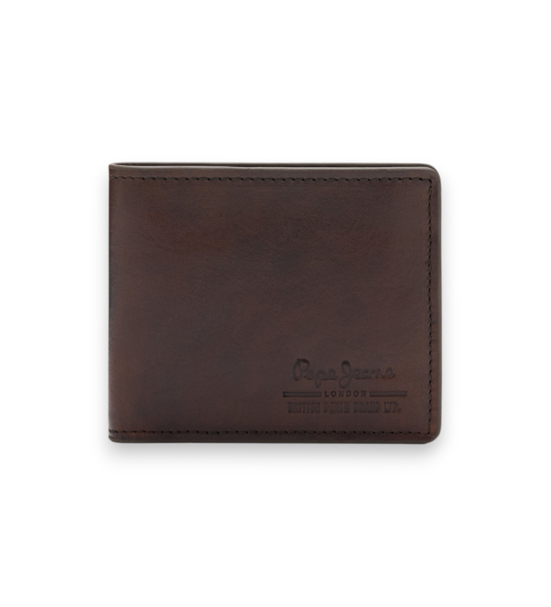 Pepe Jeans Brown Tate wallet - Esdemarca Store fashion, footwear and ...