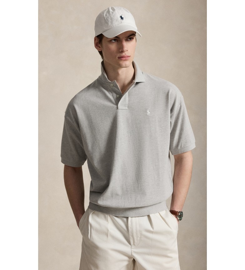 Polo Ralph Lauren Piké med relaxed fit i grått - Esdemarca butik för ...