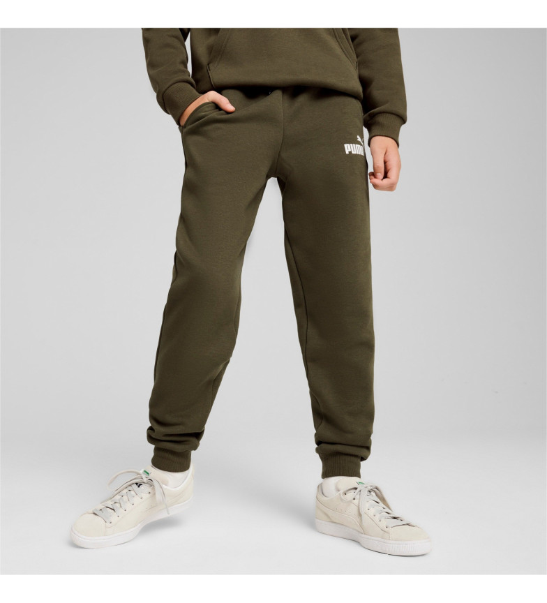 Puma Pantalón Ess Logo verde - Tienda Esdemarca calzado, moda y ...
